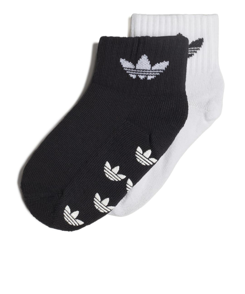 H32448 K ANT SLIP SOCK BLACK/WHITE 637266-0001｜エービーシー・マートの通販｜&mall（アンド ...