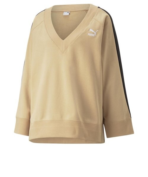 539504 W T7 TREND 7ETTER V-NECK SWEAT 89DUSTY TAN 639621-0002｜エービーシー ...