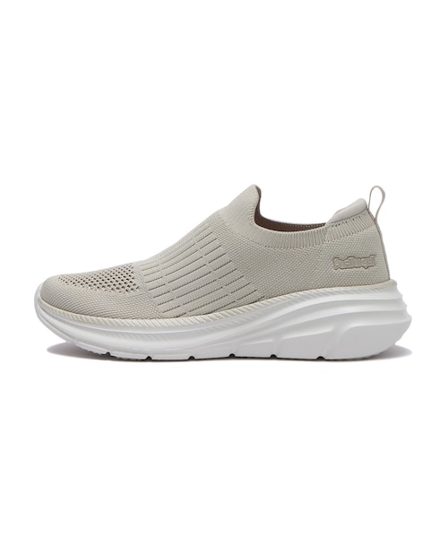 W1032 PL KNIT SLIP ON FEATHER GRAY 658390-0004｜エービーシー・マートの通販｜&mall（アンド ...
