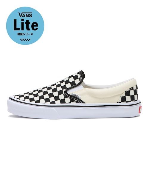 V98 LITE SLIP ON LITE BLK/WHT CHK 672836-0003｜エービーシー・マートの通販｜&mall（アンド ...
