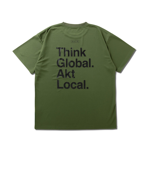 124-019005 AKT LOCAL LOOSE FIT SPORTS TEE OLIVE 681633-0003｜エービーシー・マートの ...
