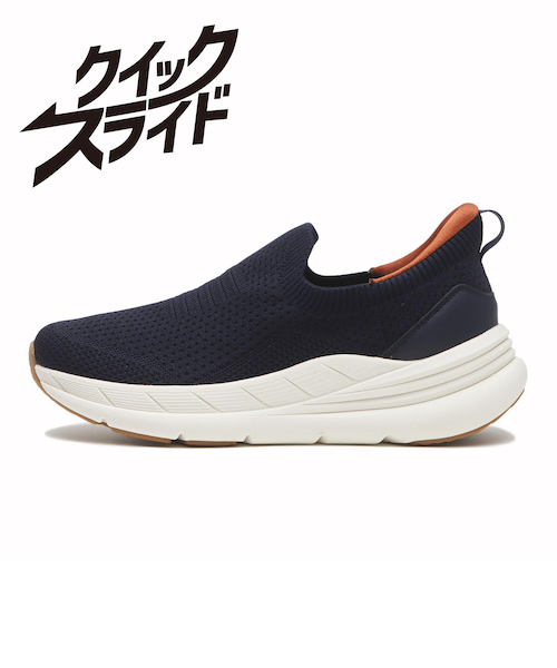 L0140 KNIT SLIP ON NAVY 688290-0002｜エービーシー・マートの通販｜&mall（アンドモール）三井ショッピング ...