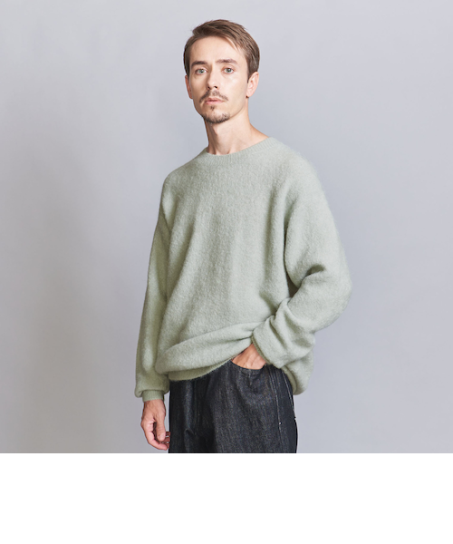 エア シャギー アルパカ クルーネック ニット｜ユナイテッドアローズ