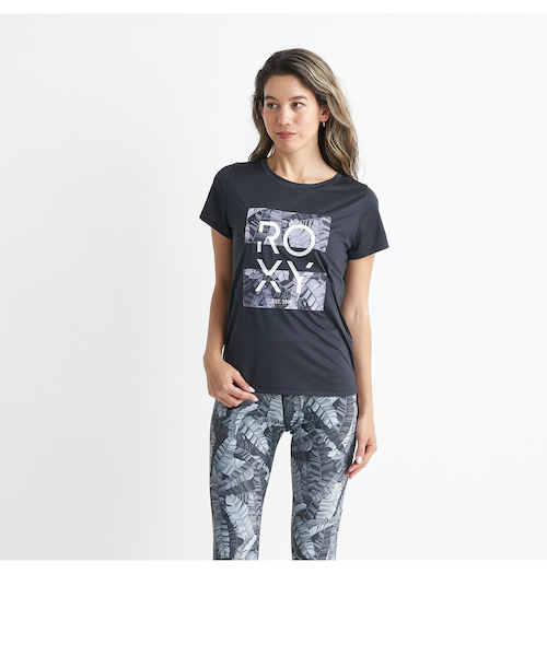 【ROXY ロキシー 公式通販】ロキシー（ROXY）【OUTLET】Roxy SPIRITED TEE ウィメンズ 半袖Tシャツ フィットネス スポーツ｜クイックシルバーファクトリー ...