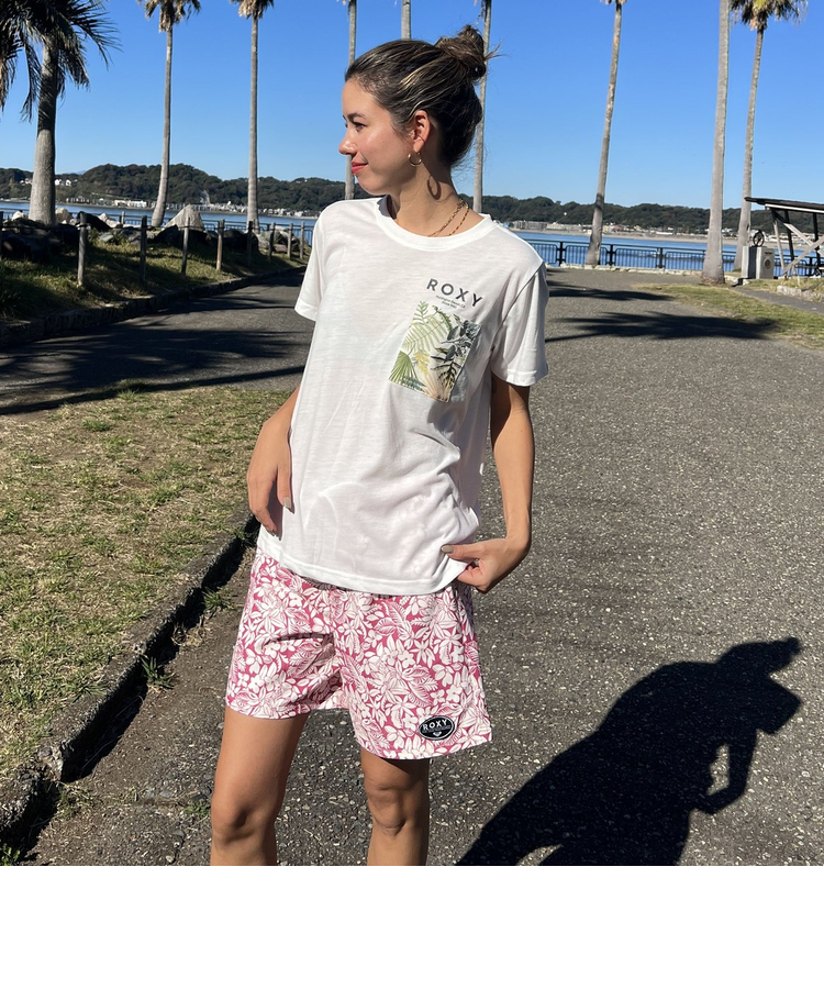 【ROXY ロキシー 公式通販】ロキシー（ROXY）【OUTLET】Roxy SIMPLY BOTANICAL S/S RASH ラッシュガード｜クイックシルバーファクトリーアウトレットストア ...