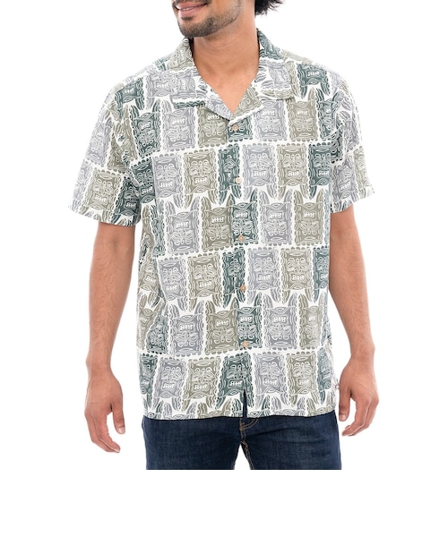 【RVCA ルーカ公式通販】ルーカ （RVCA）【OUTLET】RVCA メンズ OBLOW TAPA SS 半袖シャツ ANW 【2024年 ...