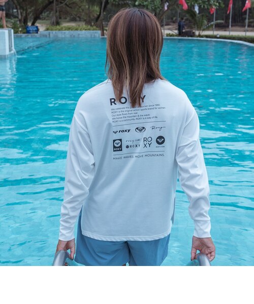 【ROXY ロキシー 公式通販】ロキシー（ROXY）【OUTLET】Roxy HISTORICAL LOGO L/S ウィメンズ ラッシュ ...