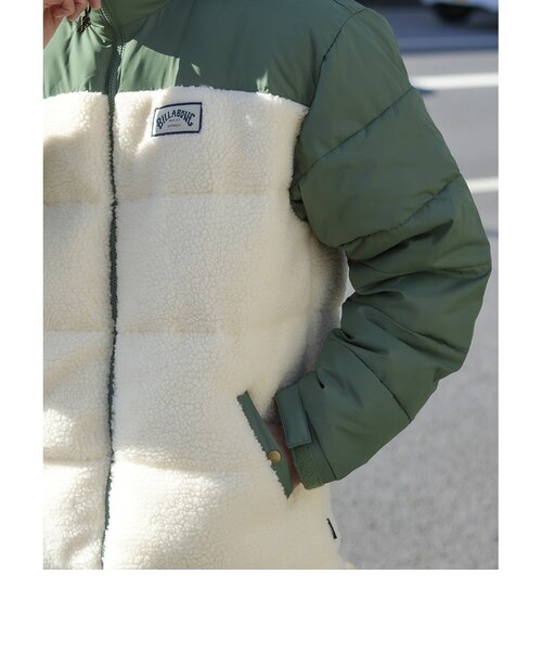 【OUTLET】BILLABONG メンズ BOA FLEECE PUFF JK ジャケット GRN 【2024年秋冬モデル】｜クイック ...
