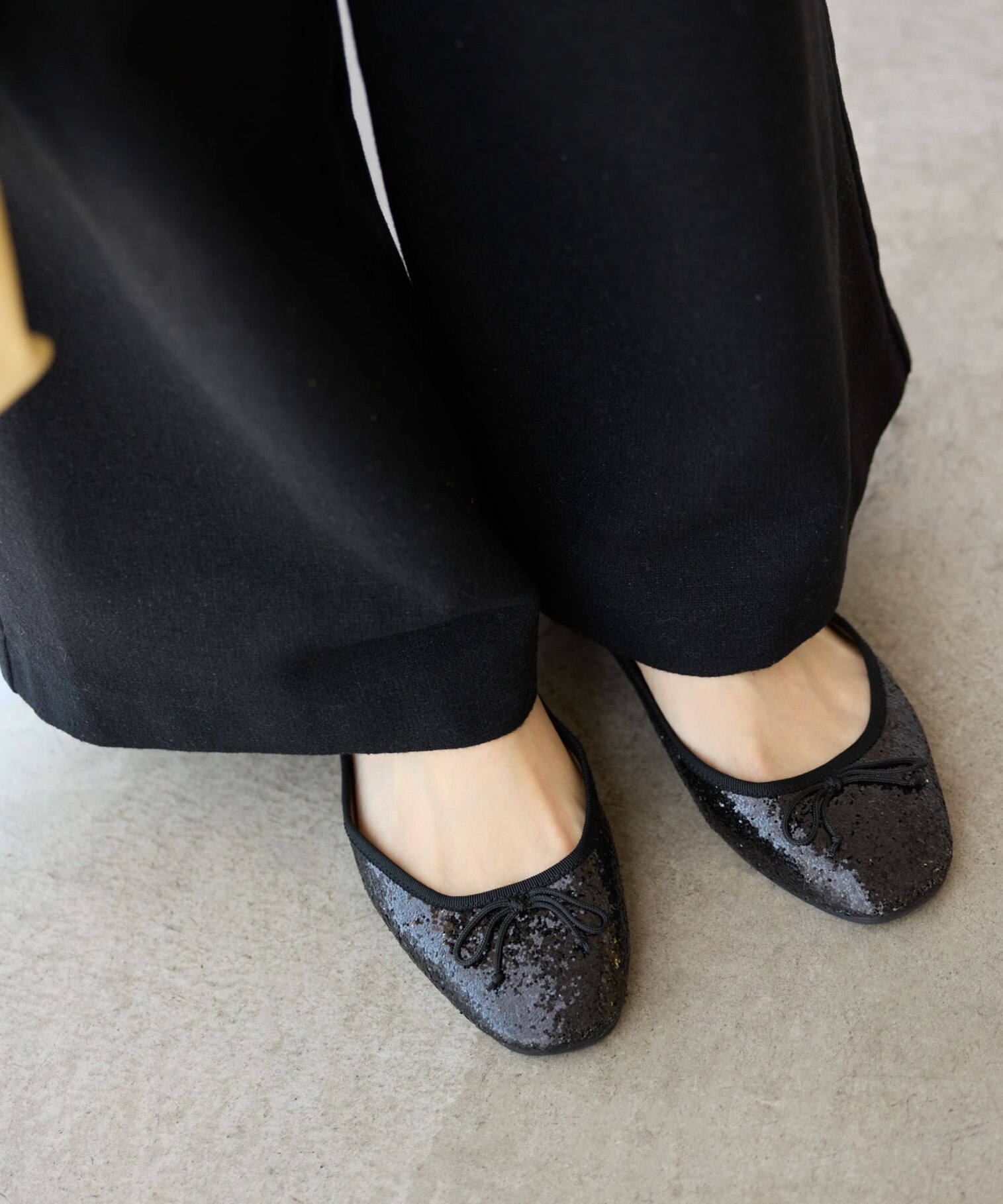 【AIRina/エアリーナ】軽くてやわらかいグリッターバレエシューズ｜ロペピクニック / ビス / ジュンレッドのアウトレット通販｜三井 ...