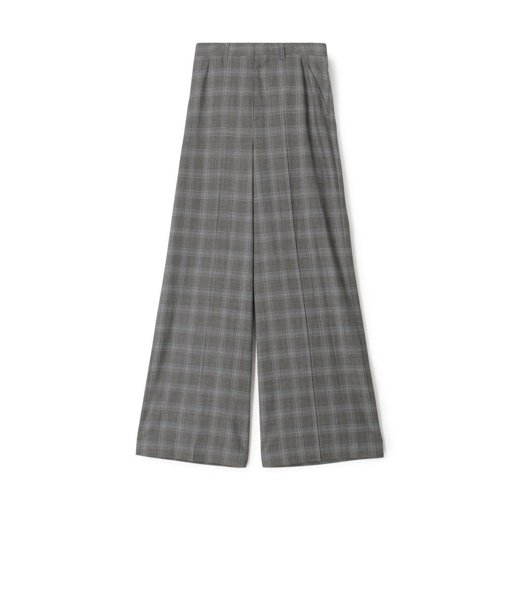 Super140's ウールトロピカル チェックスラックス｜トゥモロ－ランドのアウトレット通販｜三井アウトレットパーク オンライン