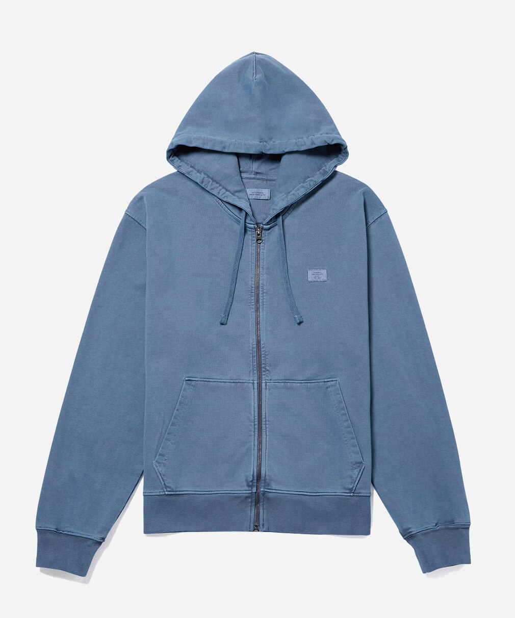 CANAL PIGMENT DYED ZIP HOODIE｜サタデーズニューヨークシティのアウトレット通販｜三井アウトレットパーク オンライン
