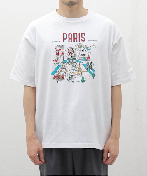 PARIS SOUVENIR PRINT TEE｜ベーセーストックのアウトレット通販｜三井アウトレットパーク オンライン