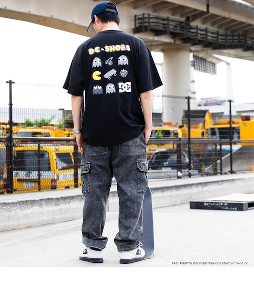 【OUTLET】【DC SHOES | PAC-MAN】DC Shoes 25 PM BACKLOGO SS メンズ Tシャツ｜クイック ...