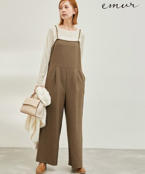 【emur/エミュール】チェーン使いオールインワン｜ロペピクニックの通販｜&mall（アンドモール）三井ショッピングパーク公式通販