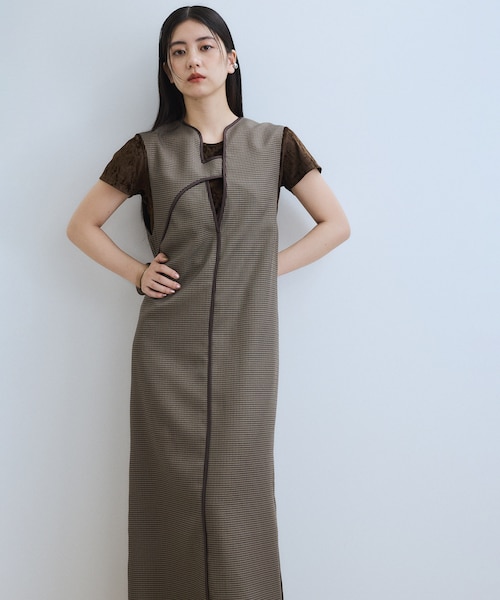 スリットジャンパースカート｜アダムエロペの通販｜&mall（アンド