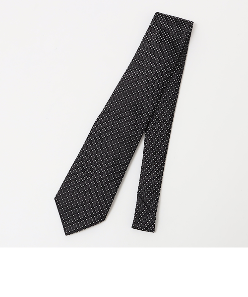 シップス（SHIPS）/SHIPS: フォサッティ サテン ピンドット ネクタイ SHIPS: フォサッティ サテン ピンドット ネクタイ｜シップスの通販