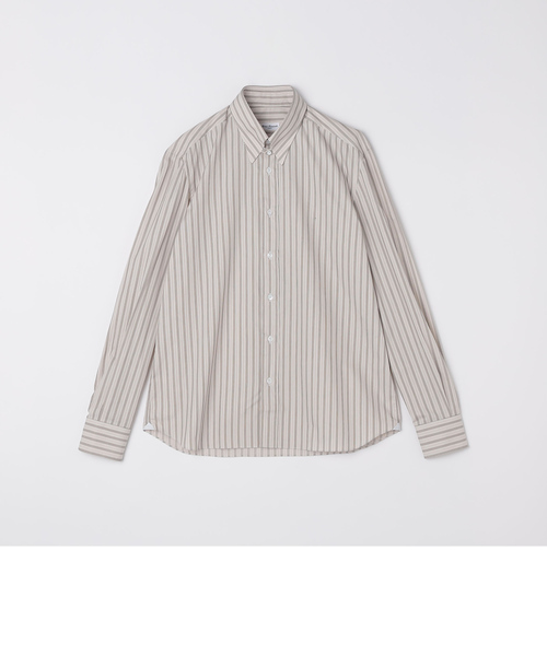 【SHIPS別注】Errico Formicola: LUCA タブ オルタネイトストライプ シャツ｜シップスの通販｜&mall（アンドモール ...