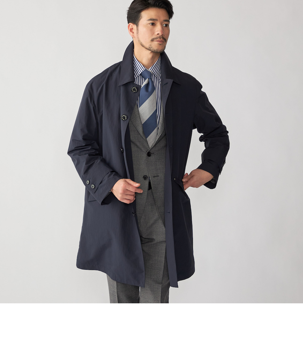 MACKINTOSH: HUMBIE SL ライト ウェイト ステンカラー コート｜シップスの通販｜&mall（アンドモール）三井ショッピング ...