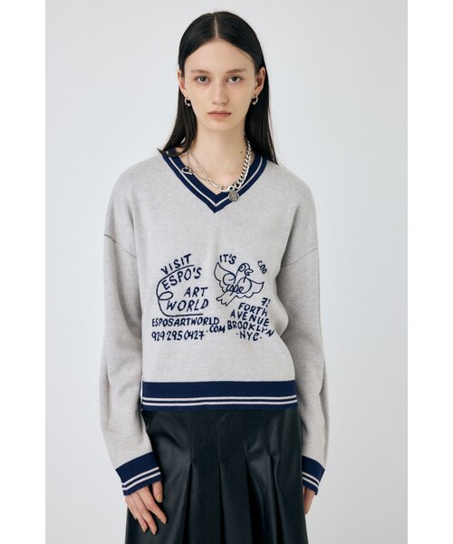 PU VINTAGE LIKE ニット｜マウジーの通販｜&mall（アンドモール）三井ショッピングパーク公式通販