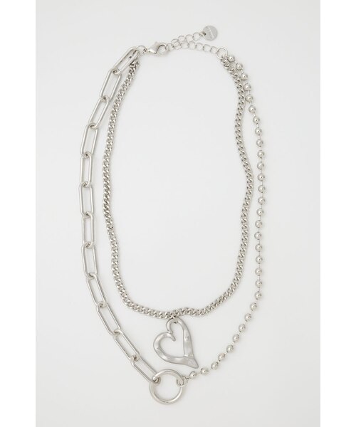 ASYMMETRY CHAIN ネックレス｜マウジーの通販｜&mall（アンドモール）三井ショッピングパーク公式通販
