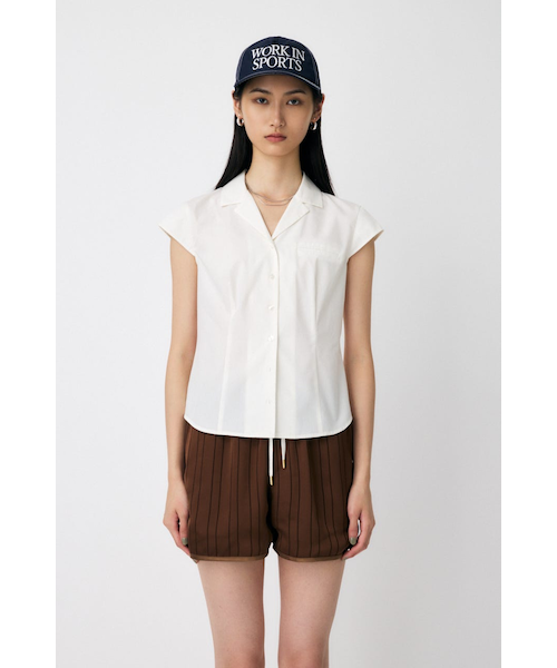 MICRO SLEEVE SHIRT ブラウス｜マウジーの通販｜&mall（アンドモール）三井ショッピングパーク公式通販