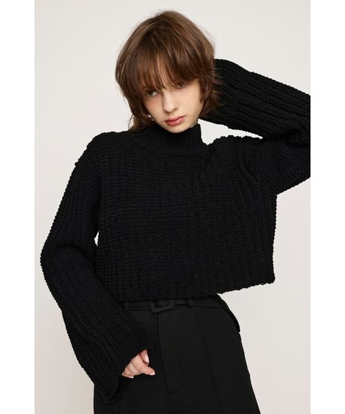 MOLE YARN CROP トップス｜スライの通販｜&mall（アンドモール）三井ショッピングパーク公式通販