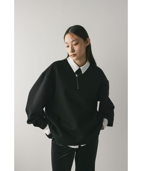 バックパネルポンチスウェットトップ｜スタイルミキサーの通販｜&mall