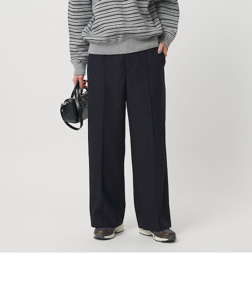 ビューティー＆ユース ユナイテッドアローズ（BEAUTY&YOUTH）/毛ポリエステル フランネルパンツ 毛ポリエステル フランネルパンツ｜ビューティー＆ユース ユナイテッド