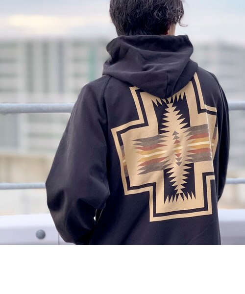 【PENDLETON/ペンドルトン】バックプリント フーディ ラグラン プルオーバー パーカー 1475-5006｜ノーリーズの通販｜&mall（アンドモール）三井ショッピングパーク公式通販