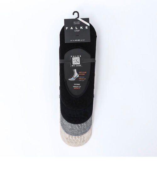 【FALKE/ファルケ】 12498 STEP INVISIBLE Medium Cut 靴下｜ノーリーズの通販｜&mall（アンドモール）三井ショッピングパーク公式通販