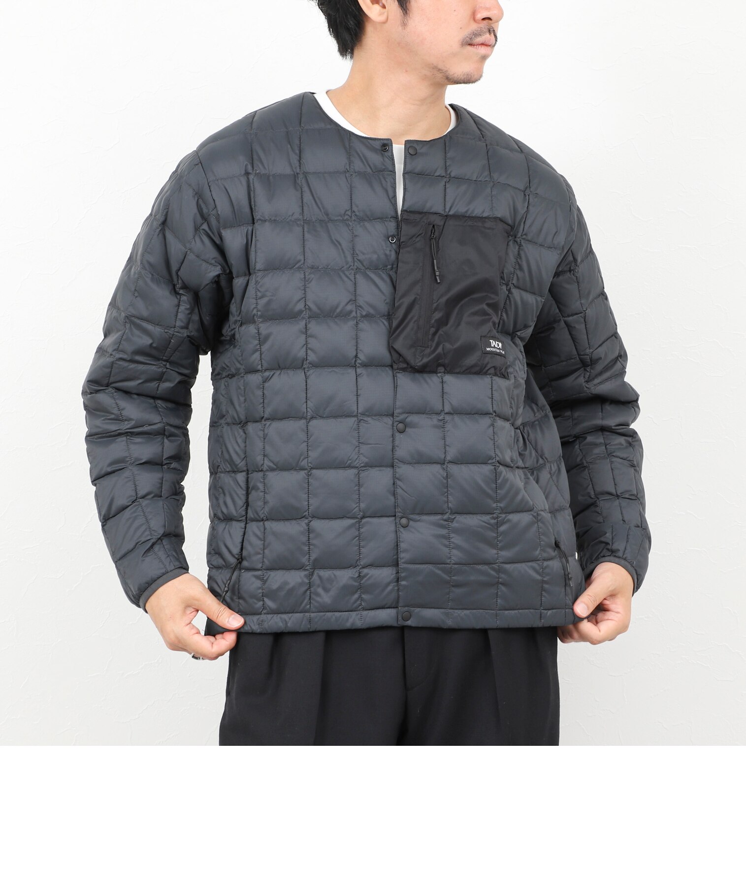 【TAION/タイオン】MOUNTAIN C NECK LIGHT DOWN JACKT 25AW｜ノーリーズの通販｜&mall（アンドモール ...