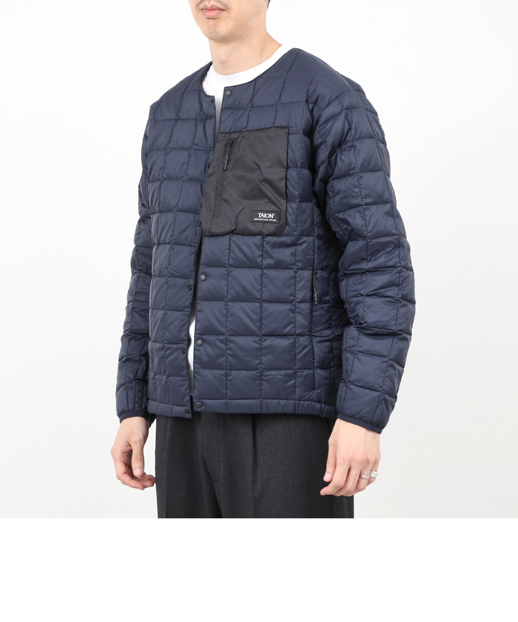 【TAION/タイオン】MOUNTAIN C NECK LIGHT DOWN JACKT 25AW｜ノーリーズの通販｜&mall（アンドモール ...