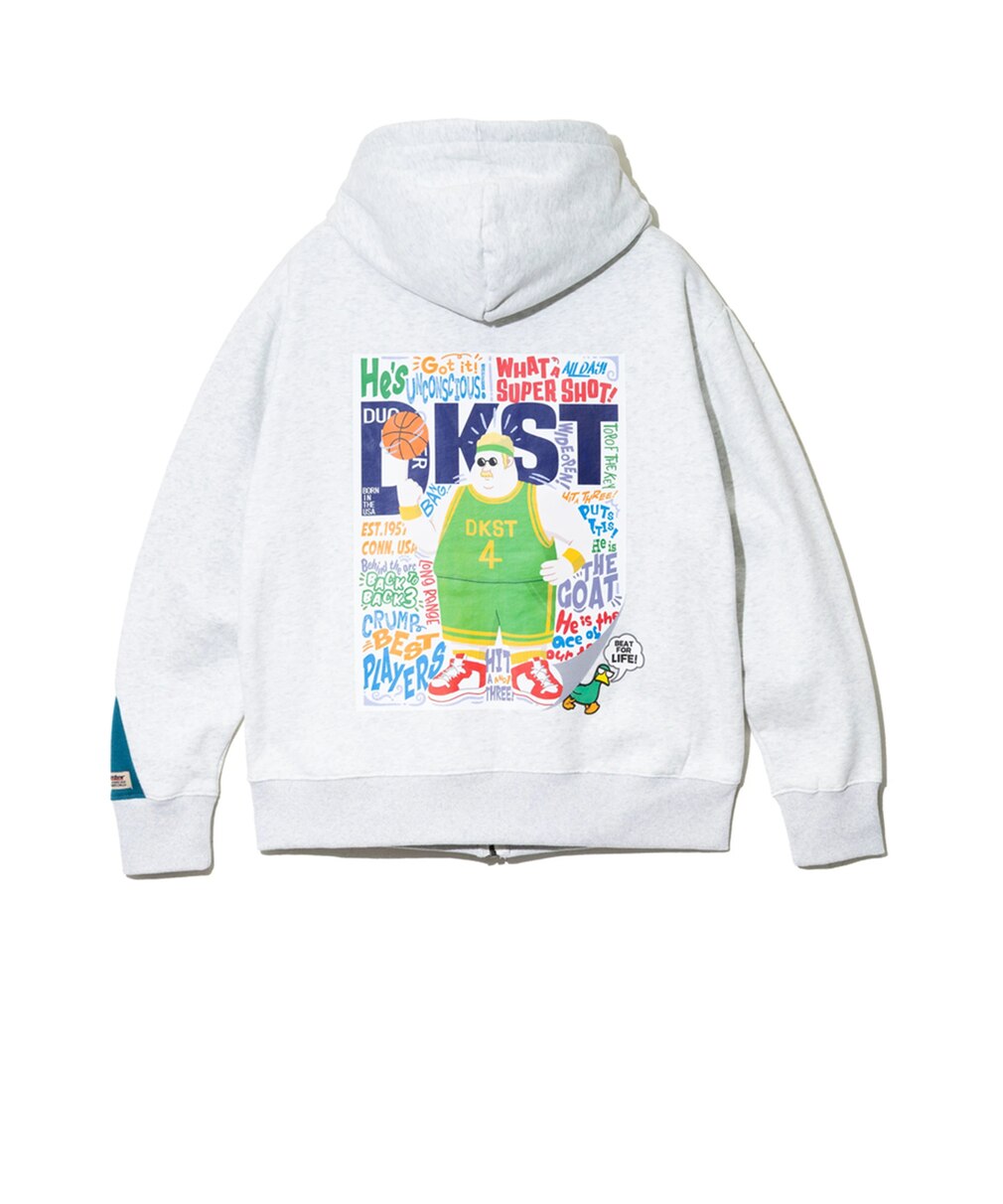 【Duckster/ダックスター】ポスターフルジップパーカー｜フレディ＆グロスターの通販｜&mall（アンドモール）三井ショッピングパーク公式通販