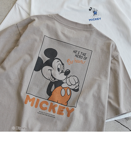 coen限定／Disney（ディズニー）バックプリントTシャツ｜コーエンの通販｜&mall（アンドモール）三井ショッピングパーク公式通販