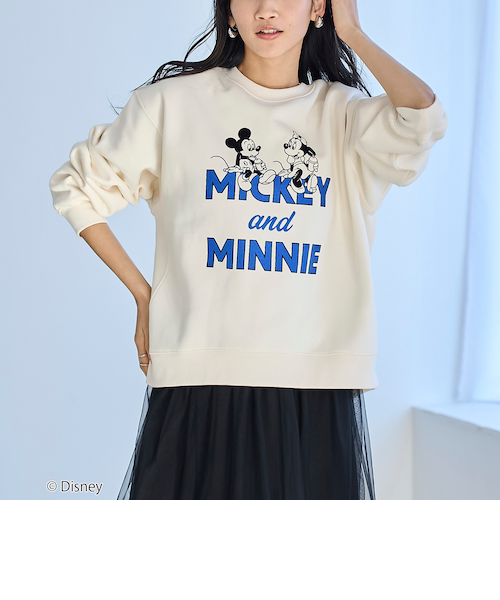 【Disney／ディズニー】coen限定 アソートプリント裏起毛スウェット｜コーエンの通販｜&mall（アンドモール）三井ショッピングパーク公式通販