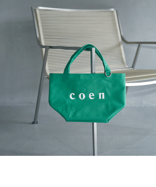 ≪追加≫coen（コーエン） ロゴトートバッグ（Sサイズ）｜コーエンの通販｜&mall（アンドモール）三井ショッピングパーク公式通販