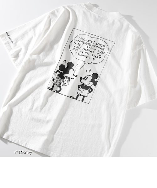 coen限定/Disney（ディズニー）ヴィンテージライクTシャツ｜コーエンの通販｜&mall（アンドモール）三井ショッピングパーク公式通販