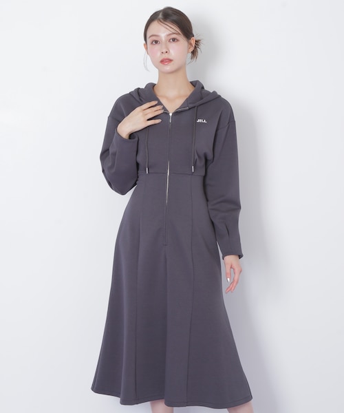 ケーブルニットパーカーセットアップ｜ジルバイジルスチュアートの通販