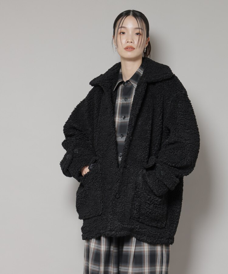 UNIVERSAL OVERALL／BOA HALF COAT｜ナノ・ユニバースの通販｜&mall（アンドモール）三井ショッピングパーク公式通販