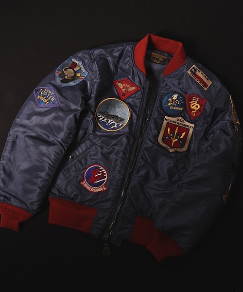 《VINTAGE LINE》MA-1 ”TOP GUN CUSTOM”｜アヴィレックスの通販｜&mall（アンドモール）三井ショッピングパーク公式通販