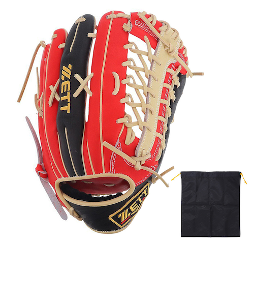 ゼット（ZETT）軟式用グラブ 外野手用 野球グローブ 一般 プロステイタスCS BRGB32447-5832｜スーパースポーツゼビオの通販｜&mall（アンドモール）三井ショッピングパーク公式通販