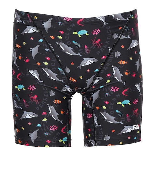 水着 水泳 ロングボクサー SEA WORLD RA123-JSEAW BK｜スーパースポーツゼビオの通販｜&mall（アンドモール）三井 ...