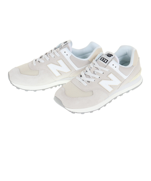 ニューバランス（new balance）スニーカー 574 U574 FOG D オフホワイト カジュアル スポーツシューズ タウン 日常履き ...