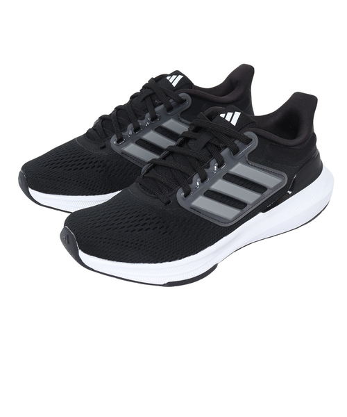 アディダス（adidas）ジュニア スポーツ シューズ ウルトラバウンス ブラック HQ1302 スニーカー ランニング トレーニング 軽量 ...