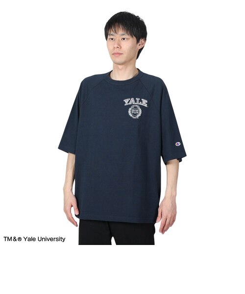 チャンピオン-ヘリテイジ（CHAMPION-HERITAGE）USA ティーテンイレブン カレッジ グラフィック ラグラン 半袖Tシャツ C5 ...