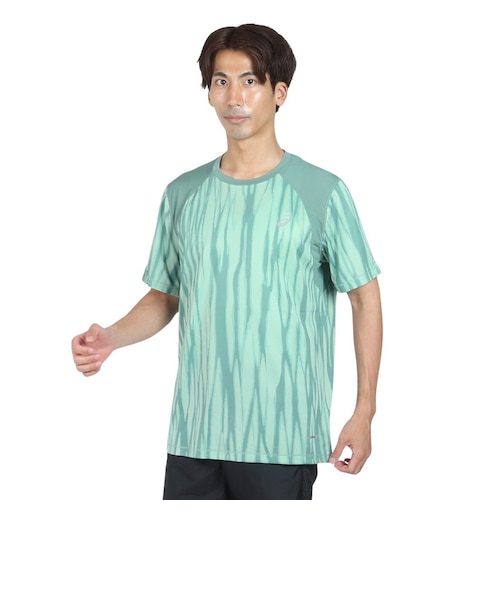 アシックス（ASICS）ROADランニンググラフィック半袖シャツ 2011D092.300｜スーパースポーツゼビオの通販｜&mall（アンド ...