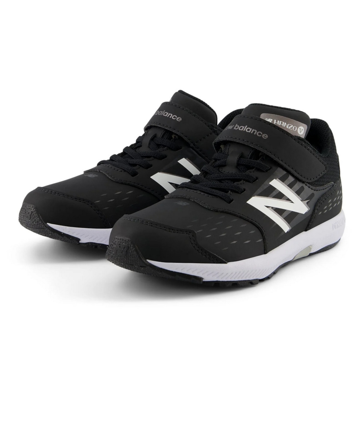 ニューバランス（new balance）ジュニアランニングシューズ ベルクロ ベルト付き Hanzo V Synthetic B1 ...