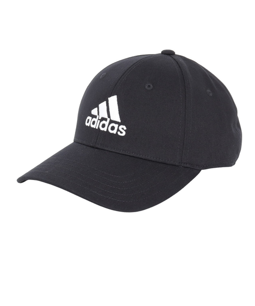 アディダス（adidas）コットンツイル ベースボール キャップ 帽子 DKH36-II3513 Mサイズ 黒｜スーパースポーツゼビオの通販 ...