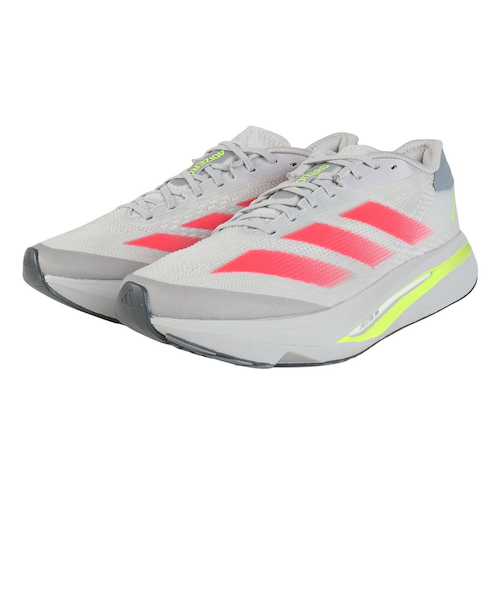 アディダス（adidas）ランニングシューズ アディゼロ SL2 M グレー IH8193 スニーカー ジョギング トレーニング 軽量 安定性 ...