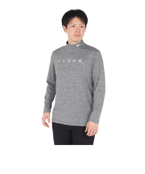 クランク（CLUNK）長袖 ハイネックシャツ CL5STG72 GRY｜スーパースポーツゼビオの通販｜&mall（アンドモール）三井 ...